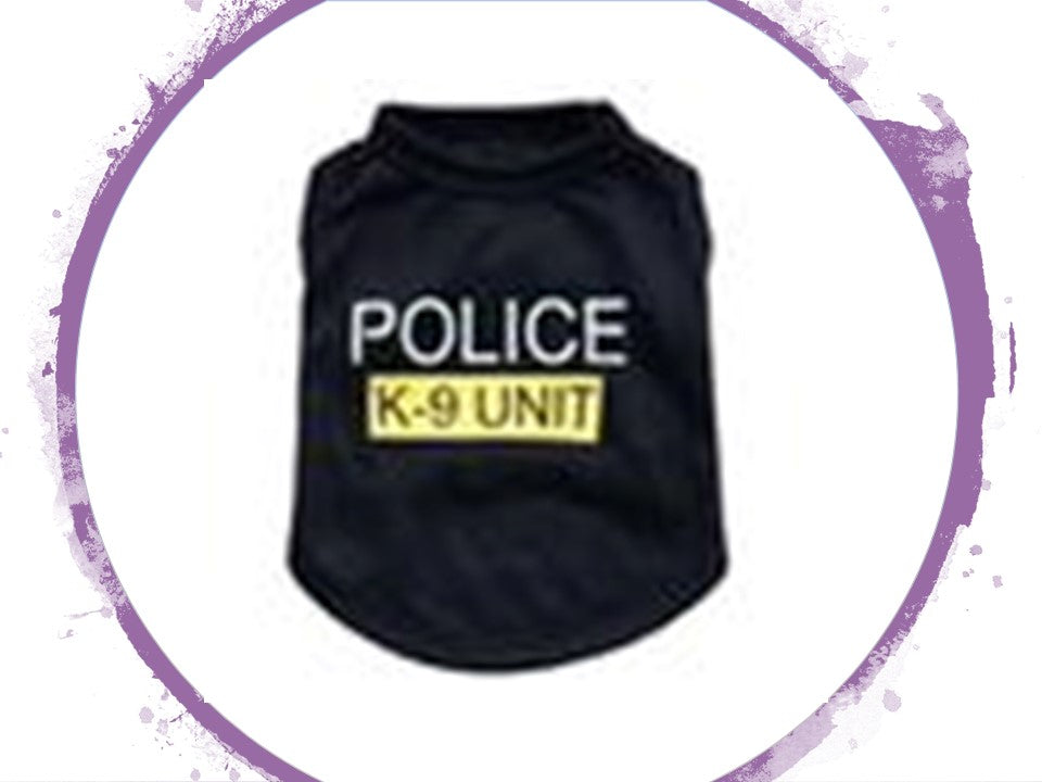 Vest - Police K9 Unit Vest – Teddy Trends Pet Clothing